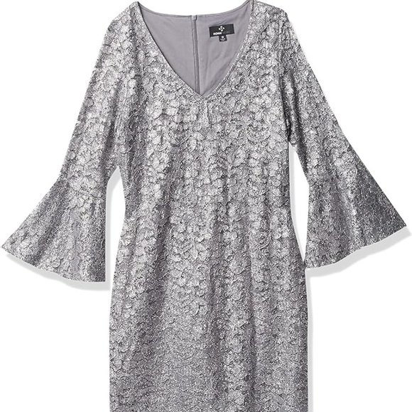 Ronni Nicole | Dresses | Ronni Nicole Womens Bell Sleeve Midi | Poshmark